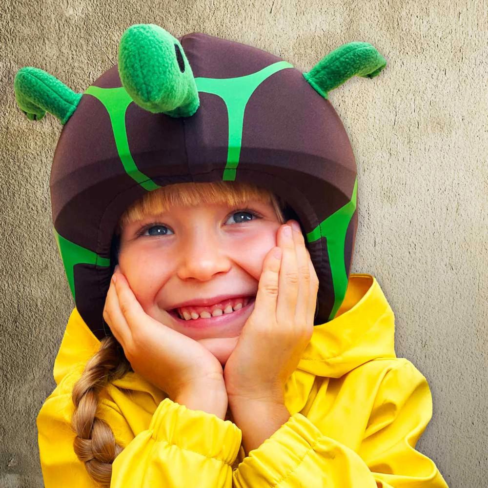 Coolcasc Turtle | Coolcasc Ski Helmet Cover · Little Skiers