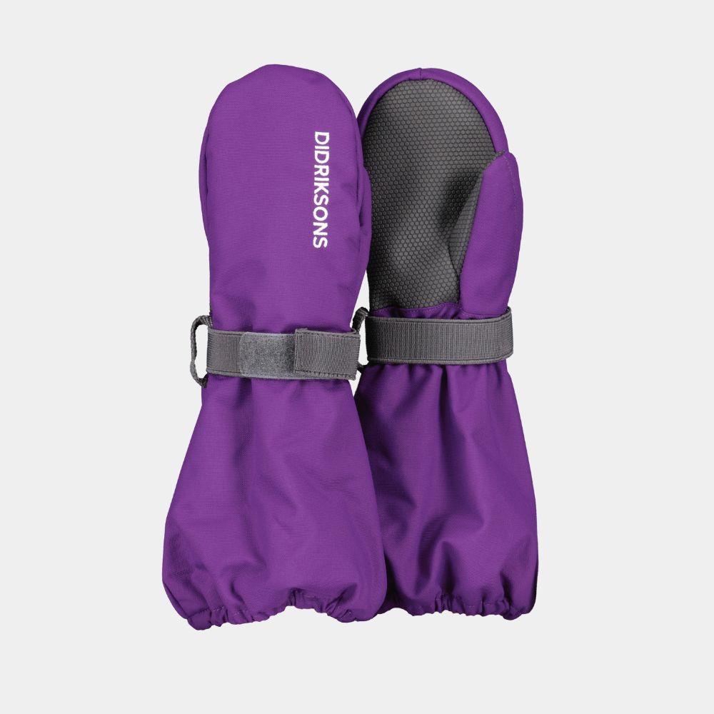 Didriksons Biggles Ski Mittens Royal Purple | Girls Ski Mittens ...