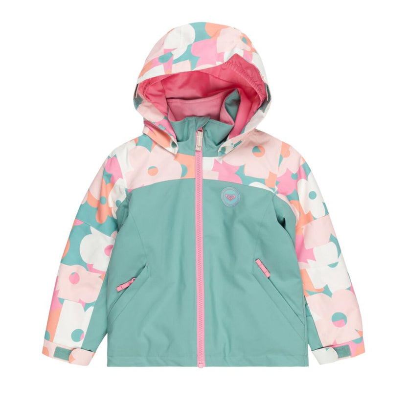 Roxy Snowy Tale Toddler Girls Kids Ski Jacket | Girls Ski Jacket | Kids ...