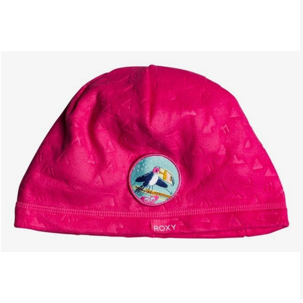 Roxy Girls Pink Mini Ski Beanie |Girls Winter Hat | Kids Ski Hats ...