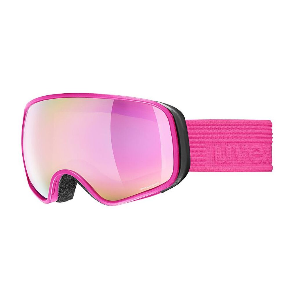 Uvex Scribble FM Kids Ski Goggle - Mirror Pink | Ski Goggles | Uvex Ski ...